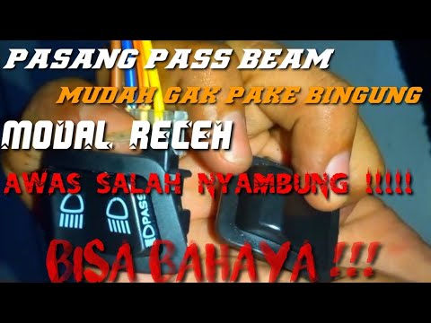 TUTORIAL PASANG YG LAGI VIRAL PASS BEAM + PIW PIW KITA GABUNGKAN - YouTube