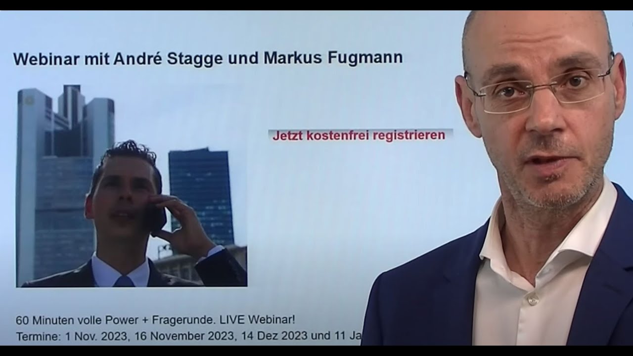 Kostenfreies Webinar mit André Stagge und Markus Fugmann - YouTube