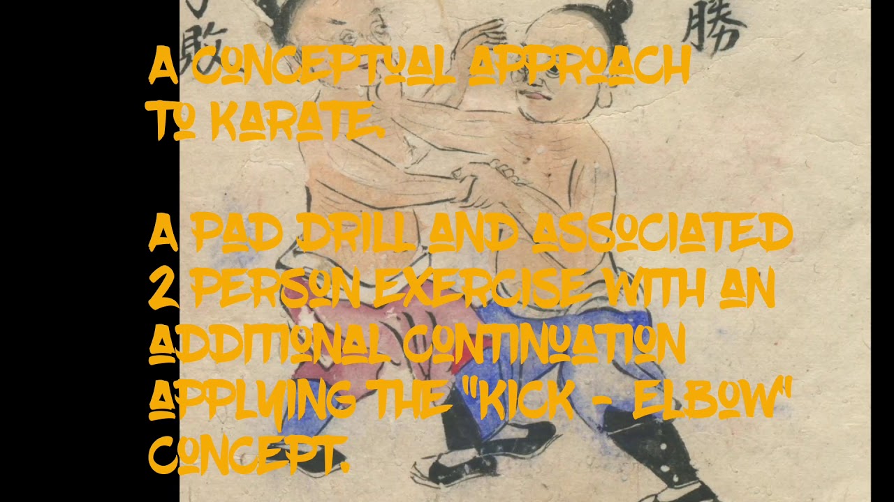 Old style koryu karate practice - YouTube