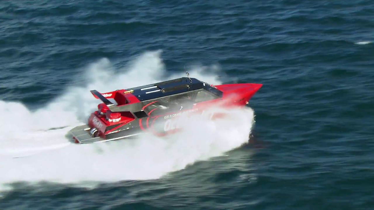 Gold Coast's Only Offshore Jet Boat Ride - Ocean Jet Boating - YouTube