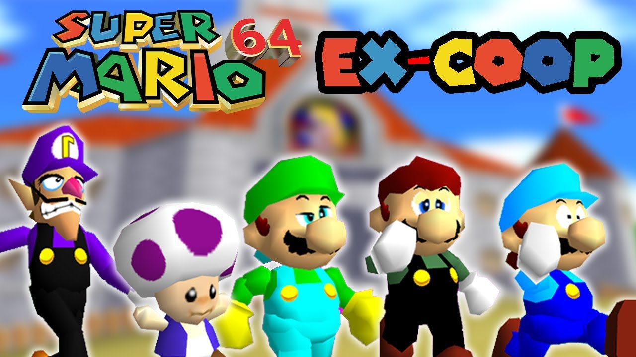 Super Mario 64: EX-Coop (ft. SJG4, Gameoyeah, TheRubyGames ...