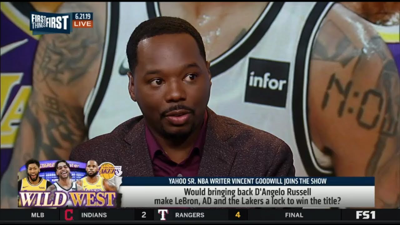 FIRST THINGS FIRST | Vincent Goodwill REACT: Lakers plan bring back D ...