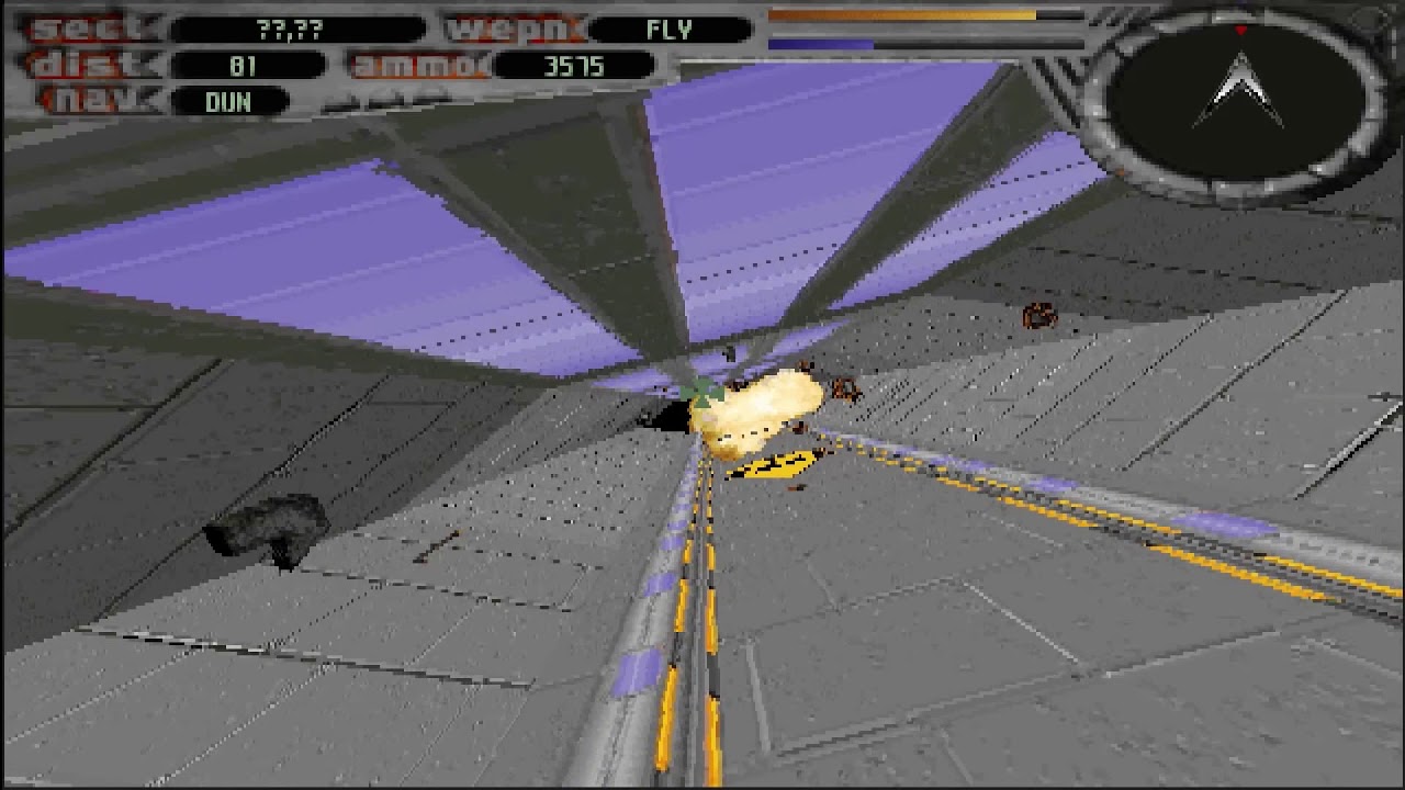 Let's Play Terminal Velocity (PC-DOS) - 3 - Planet Cracker - YouTube