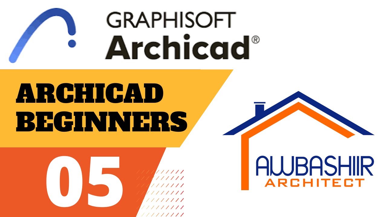 05. ArchiCAD Basic Tutorial Door Tool #afsoomaali #tutorial # ...