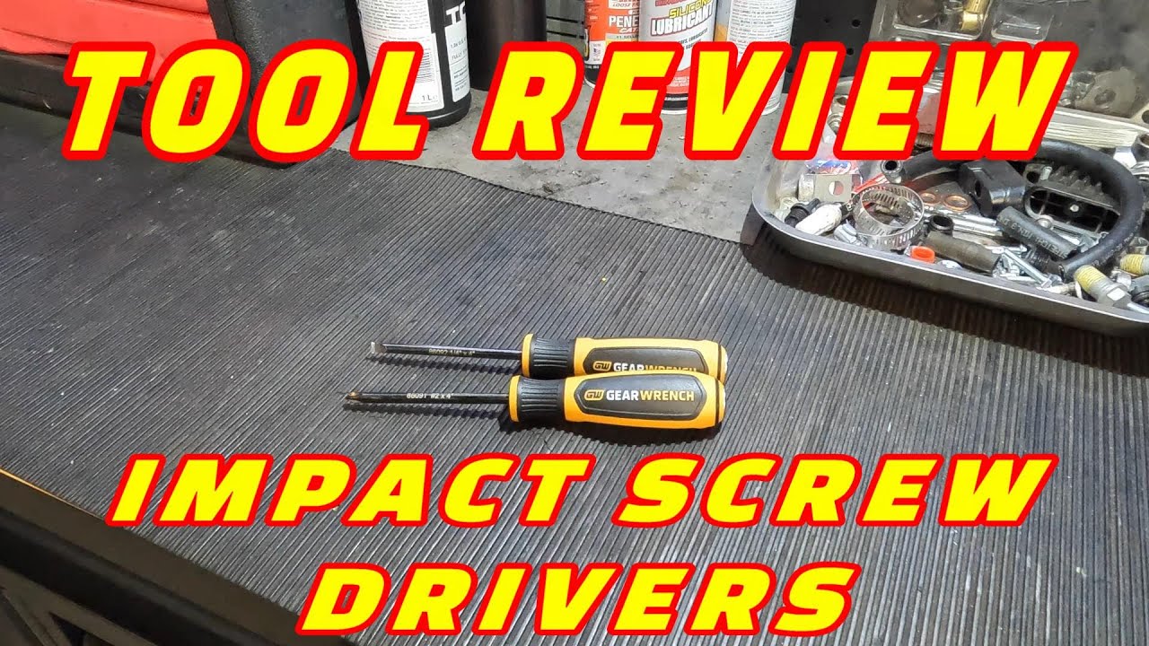 TOOL REVIEW: GEARWRENCH IMPACT RATED SCREW DRIVERS! FINALLY A ...