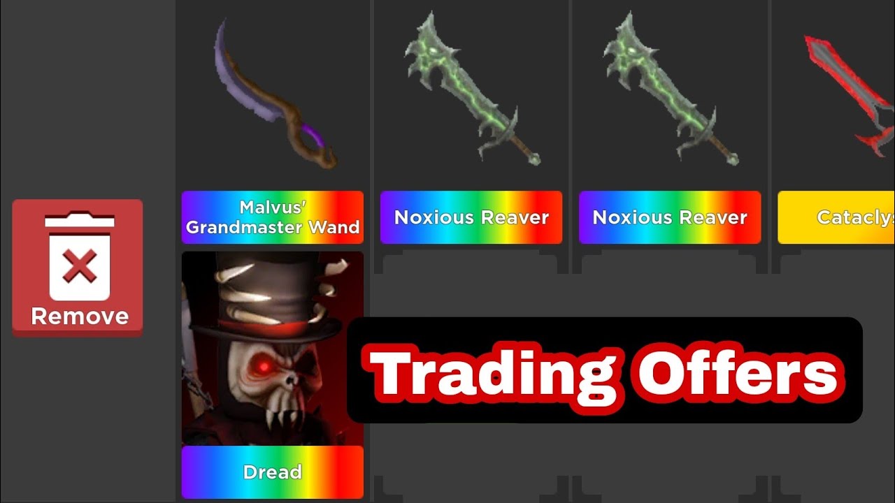 Dread Killer Trading Offers || 🔪Survive The Killer - YouTube