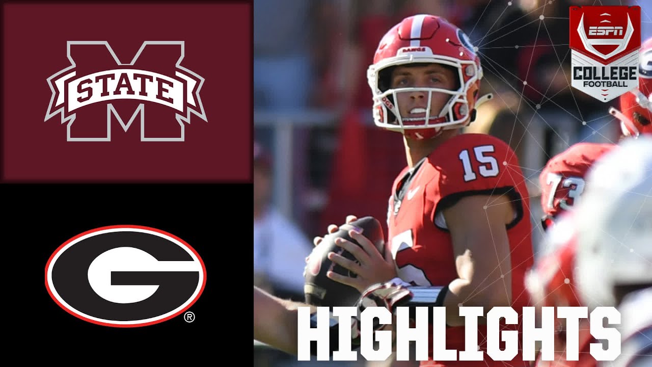 Mississippi State Bulldogs vs. Georgia Bulldogs | Full Game Highlights ...