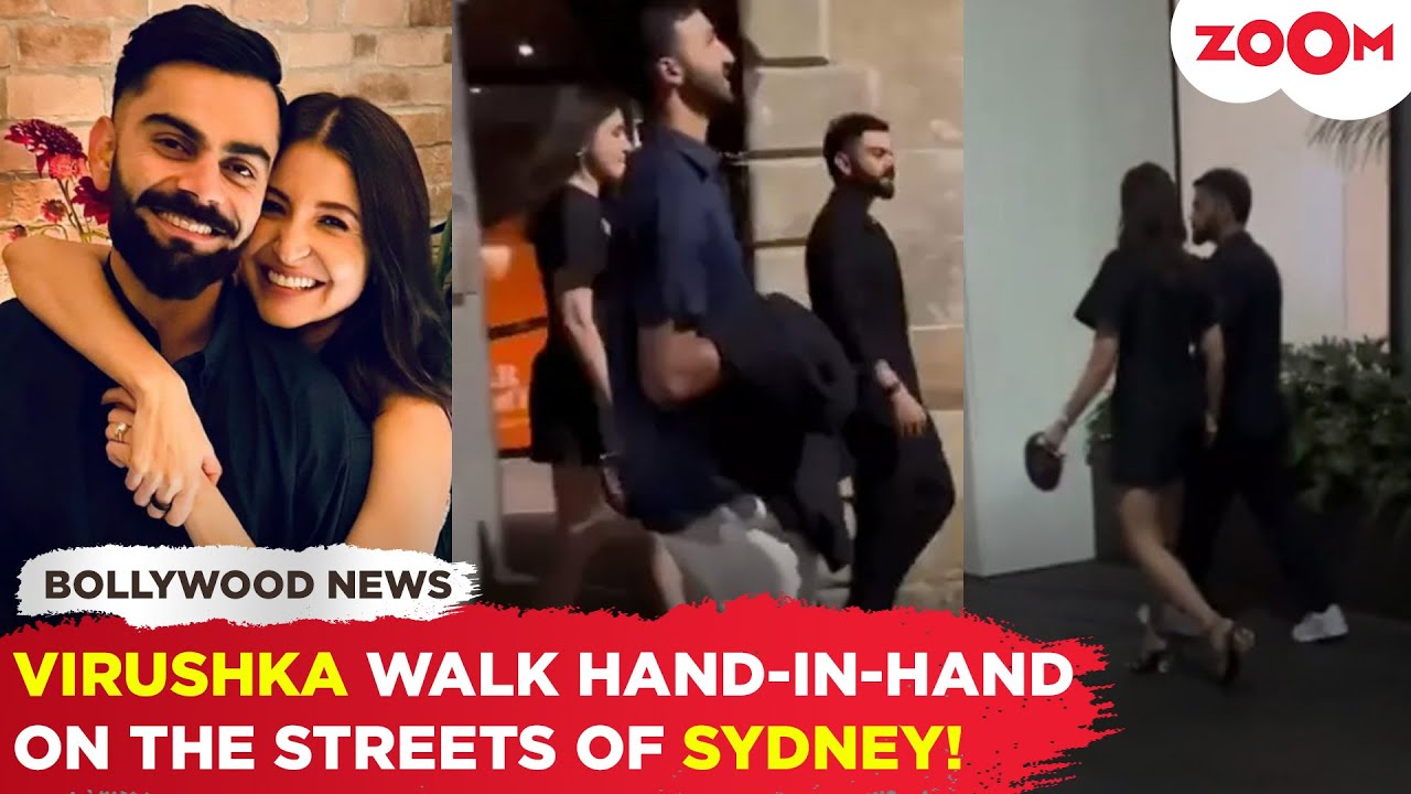 Anushka Sharma & Virat Kohli walk hand-in-hand on the streets of Sydney ...