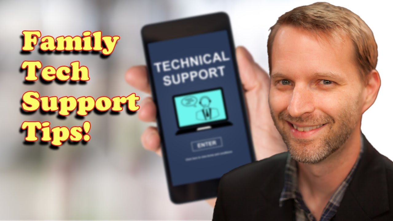 Top 5 Family Tech Support Tips - Tom's Top Five - YouTube