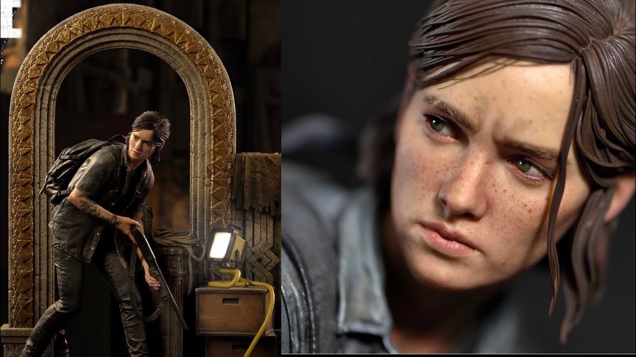 New last of us Ellie in the theatre statue collectible revealed prime 1 ...
