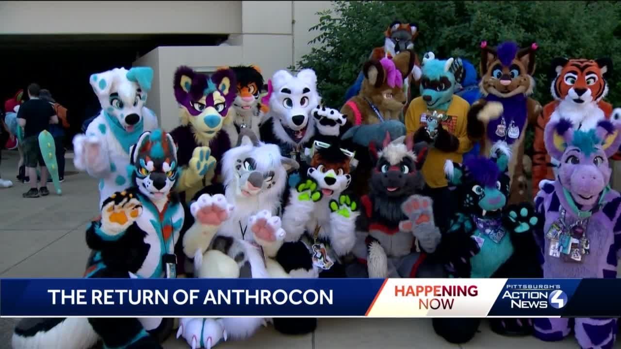 Furries are back: Anthrocon returns to Pittsburgh - YouTube