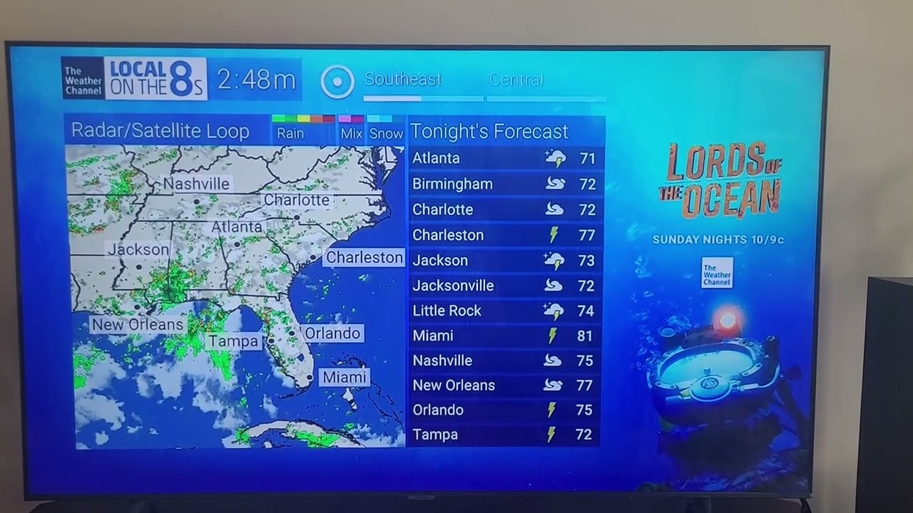 The Weather Channel Local on the 8s- 8/8/22 4:48 pm ET - YouTube