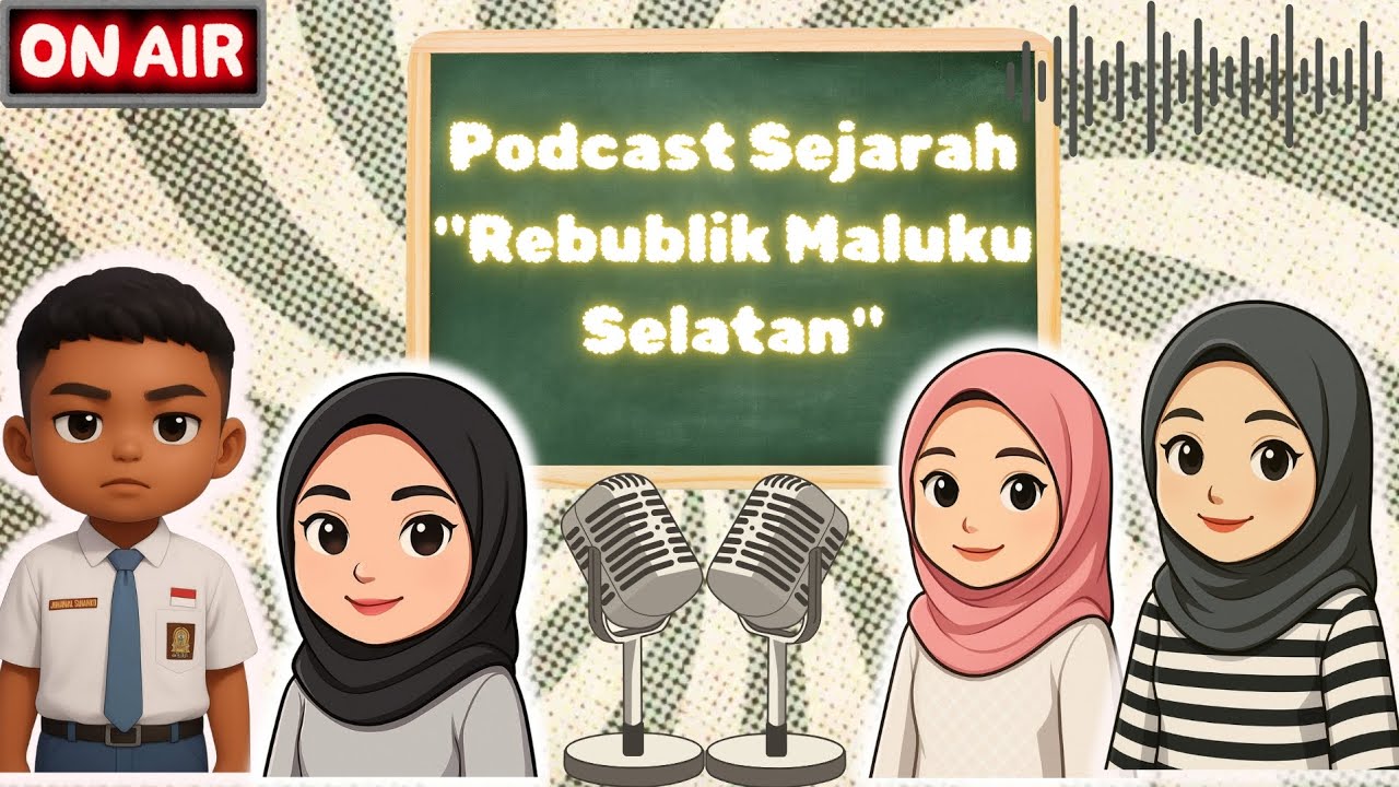 ️🎧 Podcast Sejarah RMS (Republik Maluku Selatan) 1950, Kelompok 6 🎧 ️ # ...