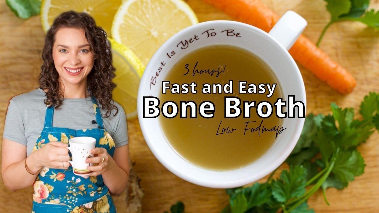Gut Healing Bone Broth + 10 Tips for Managing an IBS Flare UP | Low ...
