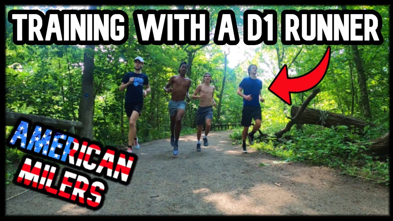 Training with a D1 runner! - YouTube