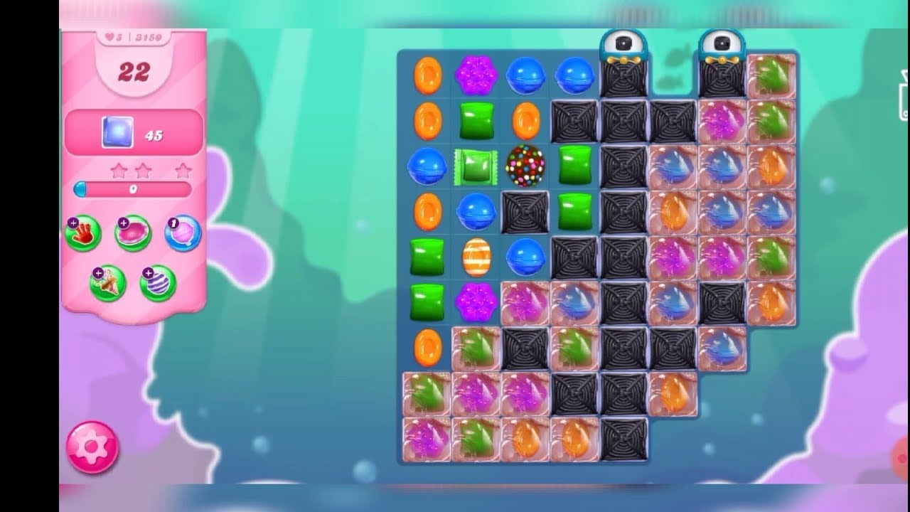 Candy crash saga level 3150 - YouTube