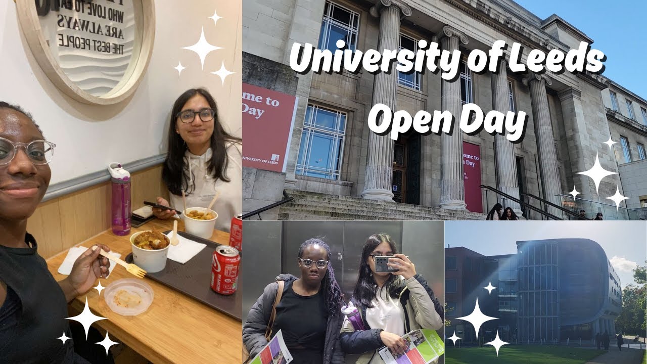 Come to Leeds Open Day with Us! | video diaries - YouTube
