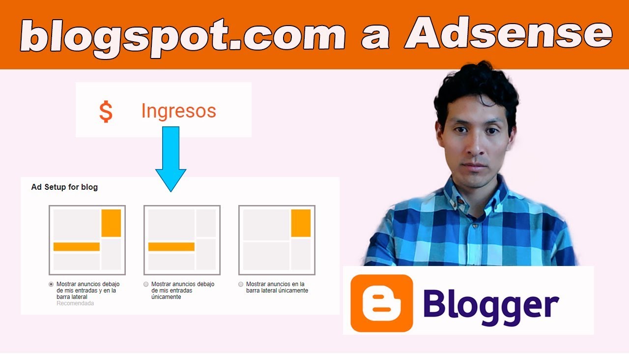 Cómo vincular Blogger a Google AdSense paso a paso 2019 | Blogspot.com ...