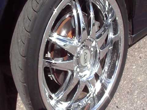 Lincoln LS Sitting on 18" ADR/ Stern Wheels - YouTube