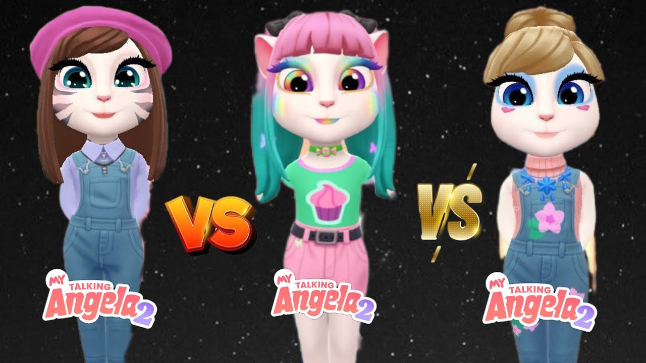 My Talking Angela 2| Angela Vs Angela Vs Angela New Update Gameplay ...