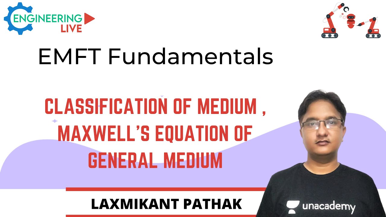 L 17 | Classification of Medium, Maxwell's Equation of General Medium ...
