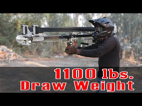 I Made the World's most Powerful handheld Slingshot