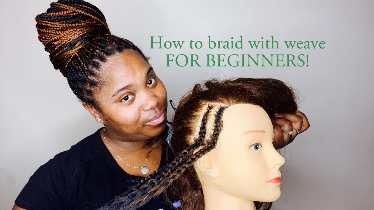 4 BASIC BRAIDS | HOW TO BRAID FOR BEGINNERS! Braiding with weave - YouTube