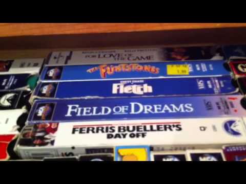 My Entire VHS Collection - YouTube