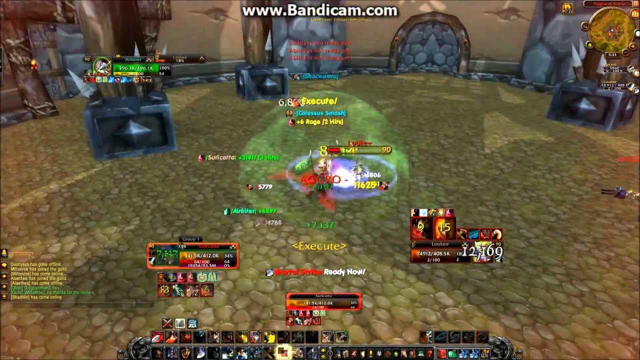2v2 arena arms warrior / windwalker monk - YouTube