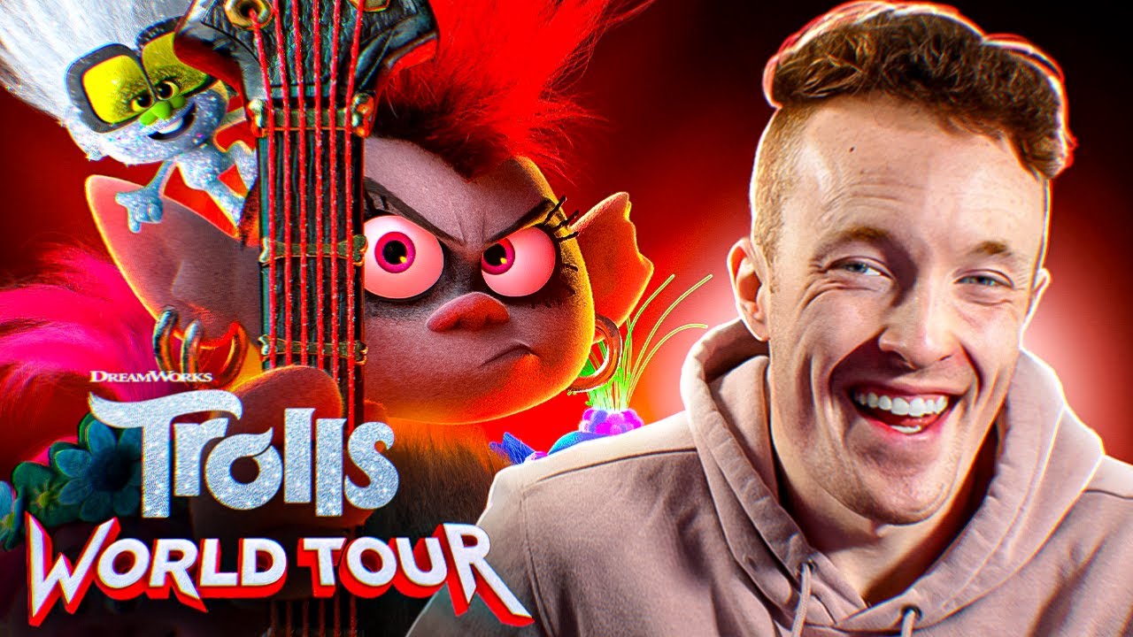 Singer Watches TROLLS WORLD TOUR For The FIRST Time! - YouTube