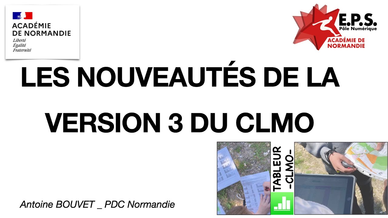Les nouveautés de la Version 3 CLMO - YouTube