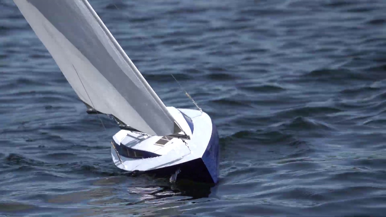 Robbe RC Sailboat Comtesse Probefahrt nach Neulackierung am ...