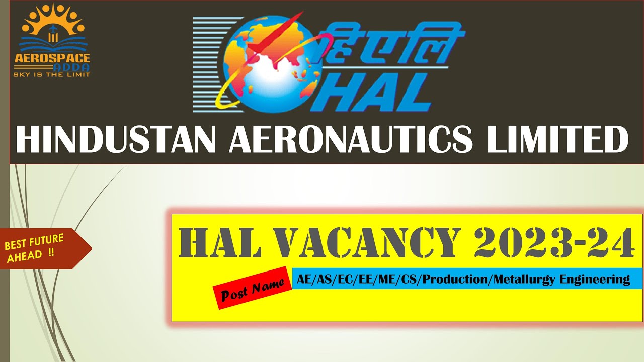 HAL RECRUITMENT 2023 - YouTube