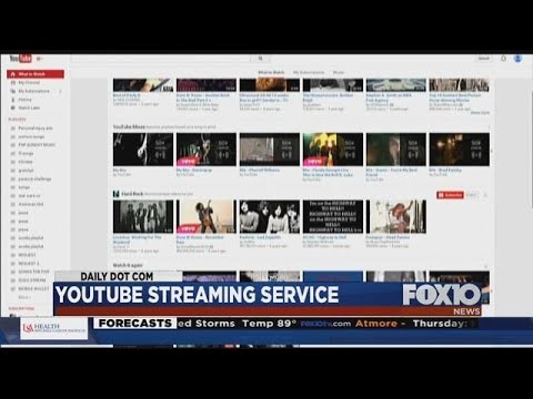 YouTube music streaming service - YouTube
