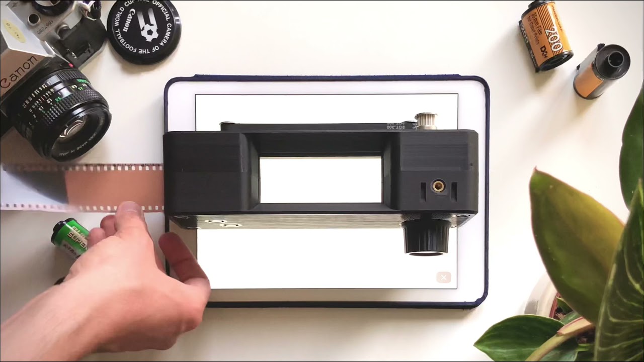 The best 3D printed negative carrier - preview - YouTube