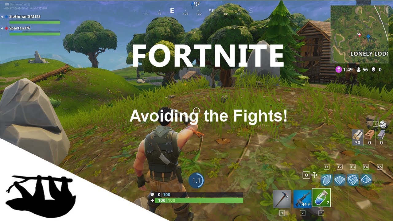 Avoiding the Fights! (Fortnite Battle Royale) - YouTube