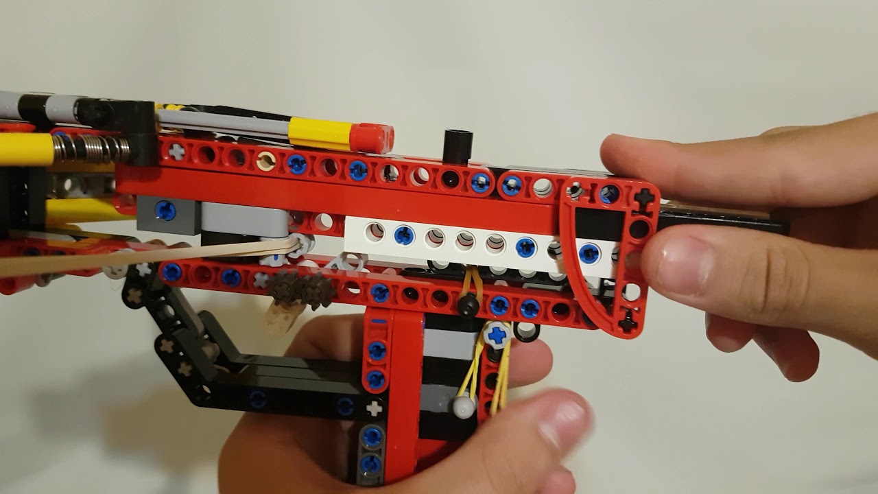 LEGO Crossbow (with magazine) - YouTube