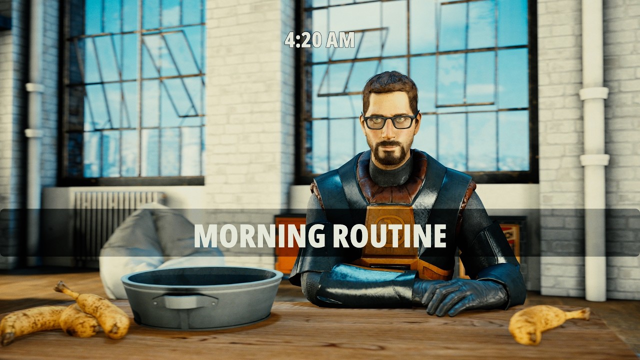 Freeman Morning Routine [SFM] - YouTube