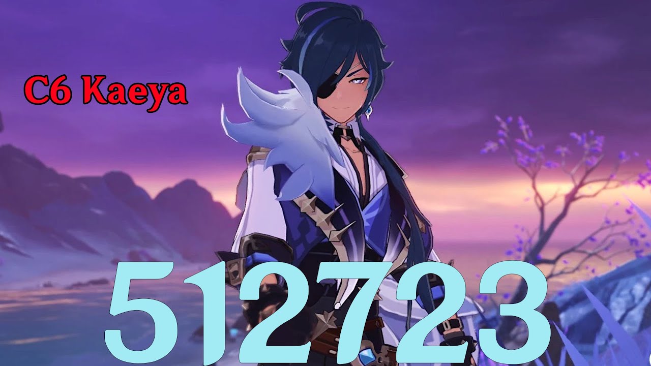 New Record !!! Kaeya Max Damage Genshin Impact - YouTube