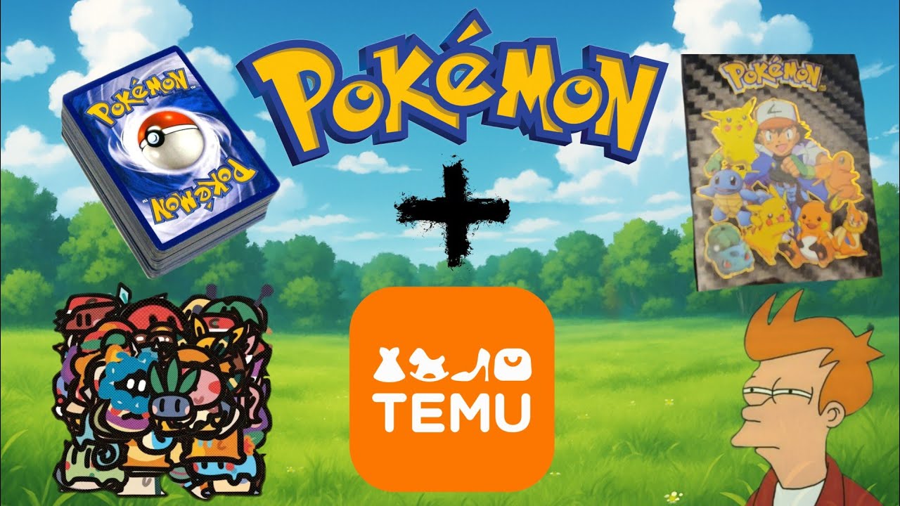 3 Pokémon-Produkte für knappe 10 € – Temu Unboxing - YouTube