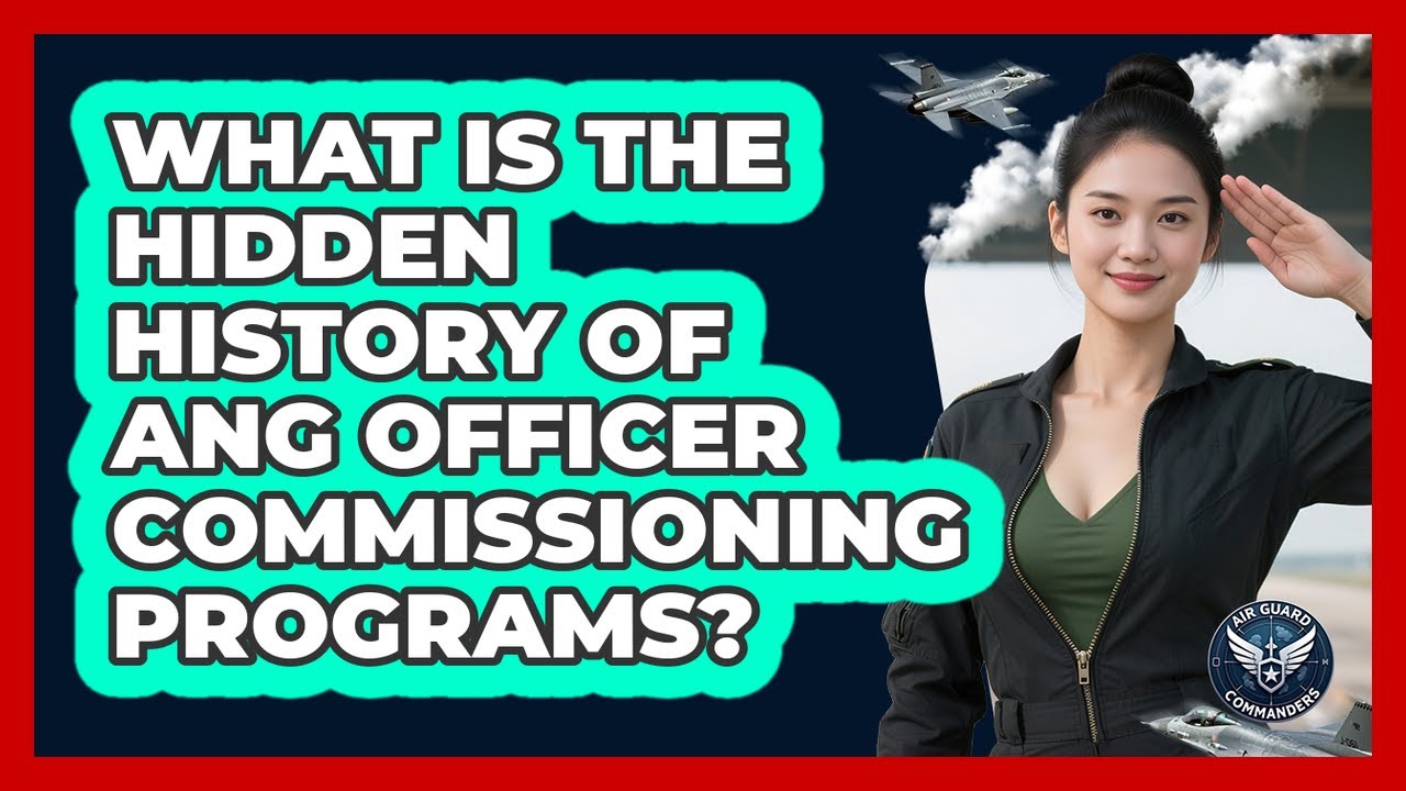 What Is The Hidden History Of ANG Officer Commissioning Programs? - Air ...