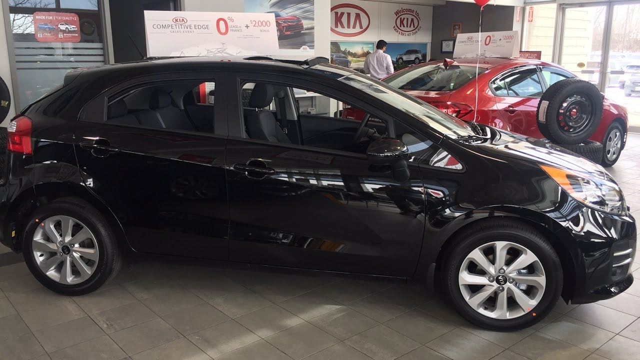 2017 Kia Rio Hatchback EX Automatic with Sunroof - YouTube