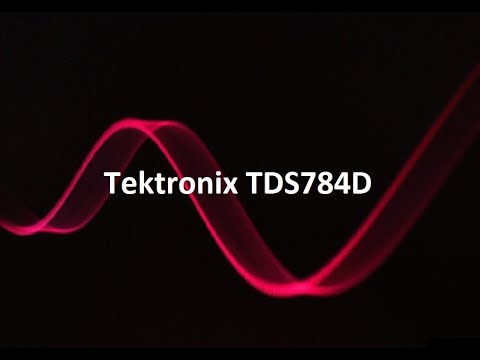 Осциллограф Tektronix TDS784D - YouTube
