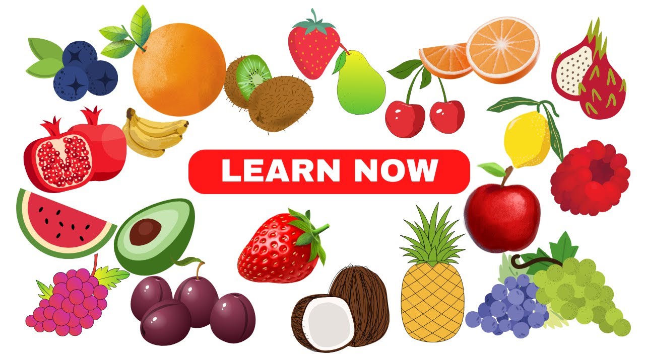 50 Fruits in English with Pictures and Examples English Vocabulary ...