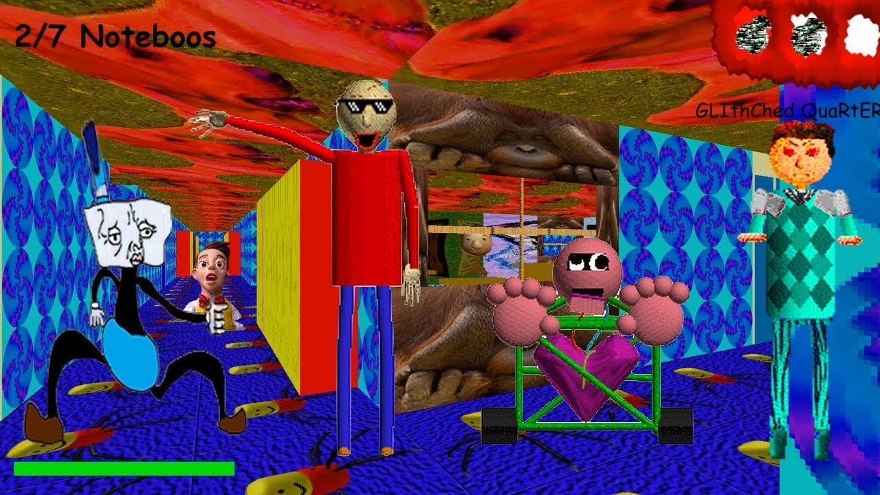 Baldi's basics in random things beta 2 - Baldi's Basics Mod - YouTube