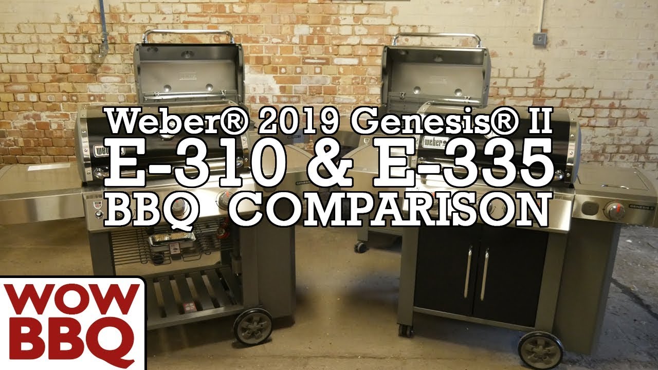 Compare Weber® Genesis® II 3 Burner Gas BBQs - YouTube
