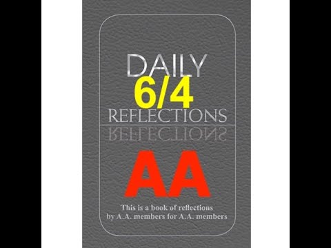 Daily Reflections – June 4 – A.A. Meeting - - Alcoholics Anonymous ...