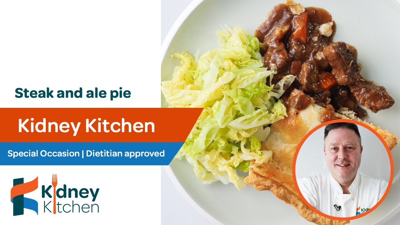 Steak and ale pie | Kidney Kitchen | kidney friendly recipe - YouTube