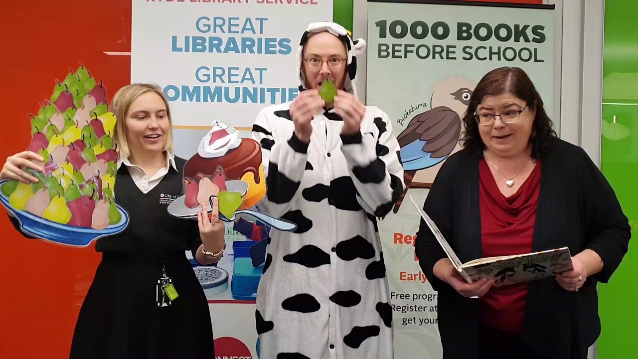 Library Storytime: Too Many Pears - YouTube