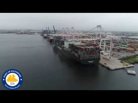 Port of Baltimore - Seagirt Marine Terminal - YouTube